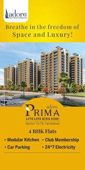 Adore Prima in Sector 72, Faridabad by Adore Group - RealEstateIndia.Com