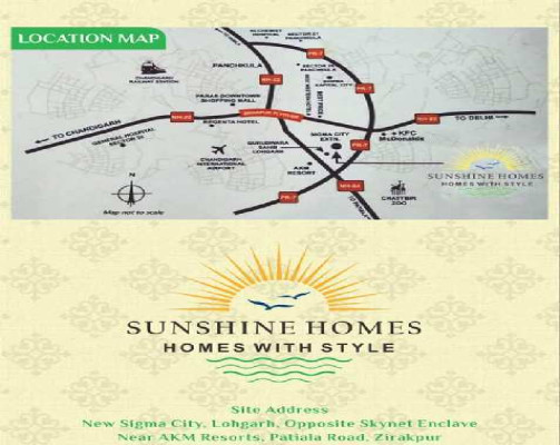 Sunshine Homes in Sigma City, Zirakpur by sigma homes - RealEstateIndia.Com
