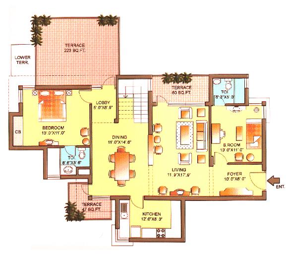 Orchid Petals in Sector 49 Gurgaon by Orchid Infrastructure Developers ...
