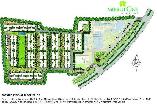 MeerutOne in Modipuram, Meerut by Alpha G Corp Group - RealEstateIndia.Com